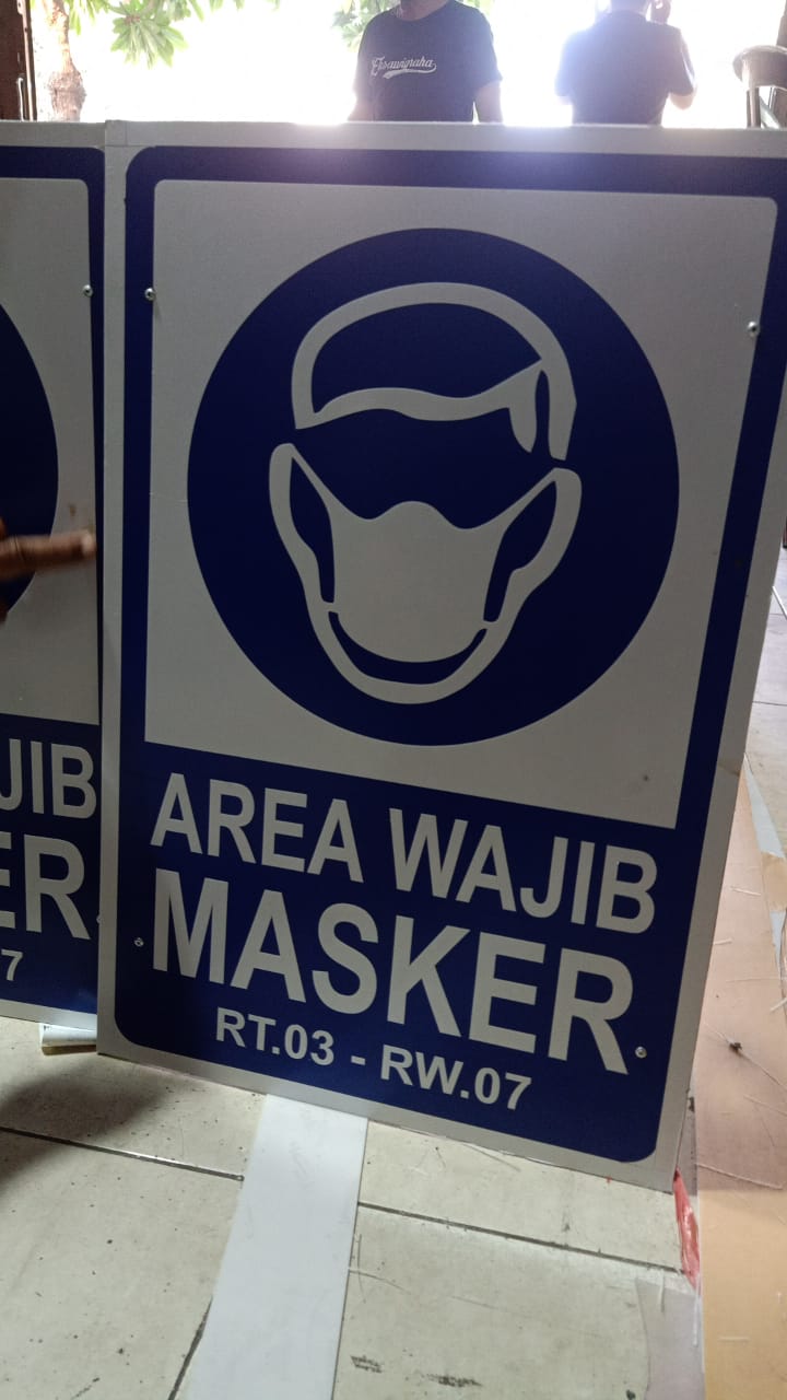 Jasa Pembuatan Safety Sign Berkualitas - Buatneonbox.com